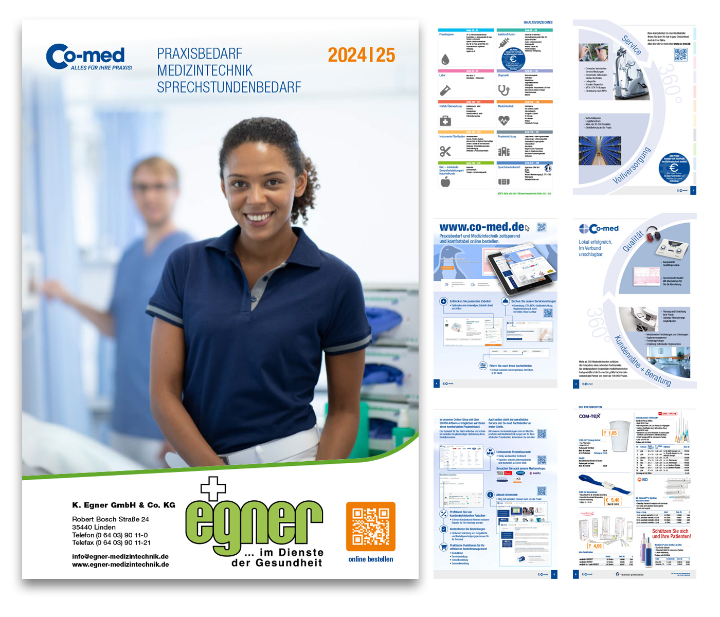 Katalog unseres Sortiments | Egner Medizintechnik